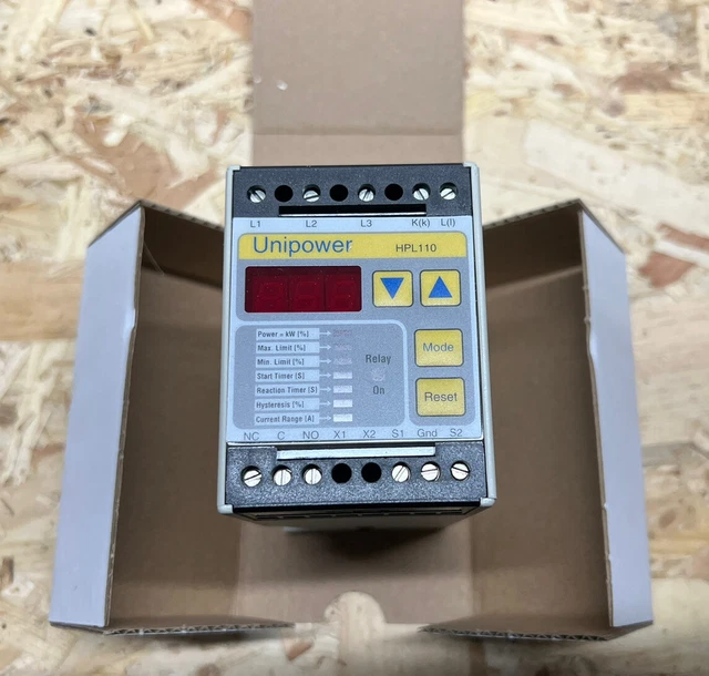 UNIPOWER HPL110/415V MOTOR Load Monitor Version 4 $60.40 - PicClick
