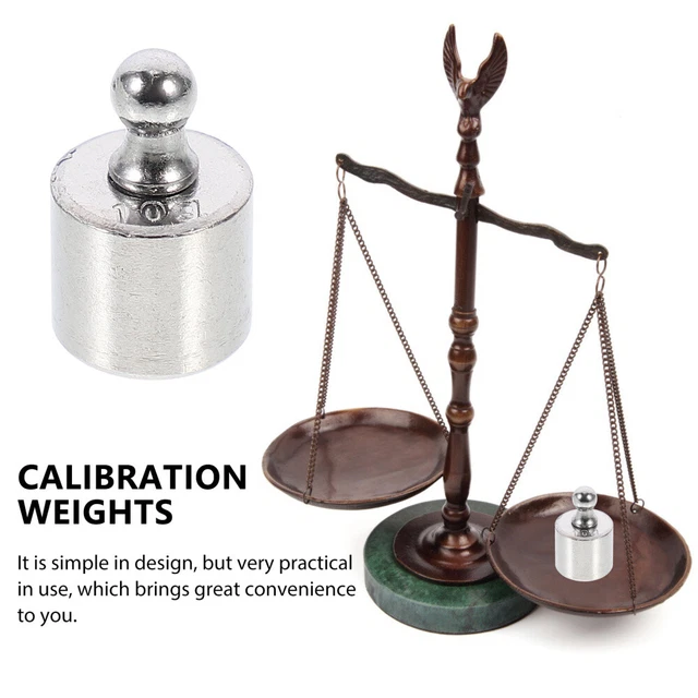 5 PCS SPLIT Weights Calibration Small Scale Laboratory Scales Metal £5. ...