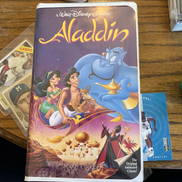 DISNEY ALADDIN - 1993 VHS Black Diamond Not Sealed. £1.48 - PicClick UK