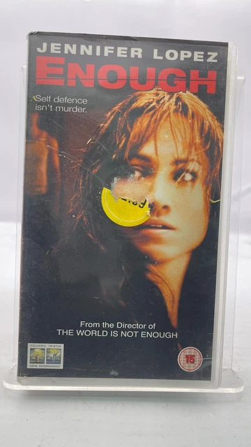 ENOUGH VHS JENNIFER Lopez £7.10 - PicClick UK