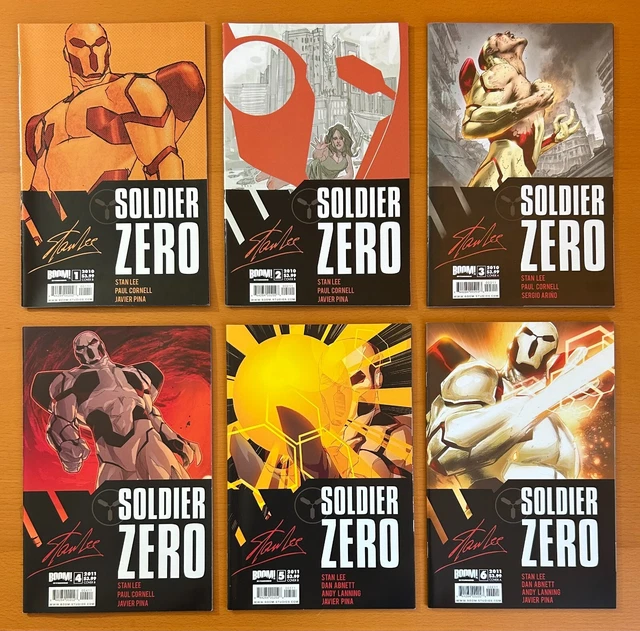 SOLDIER ZERO #1 to 12 complete series Stan Lee (Boom 2010) 12 x comics ...
