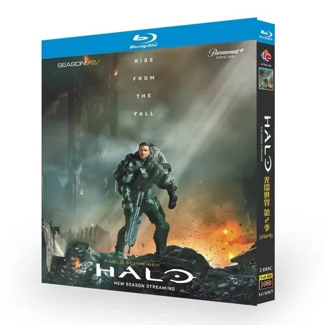 HALO SEASON 2 (2024):TV Series Blu-Ray DVD BD 2 Disc Box Set EUR 23,12 - PicClick FR