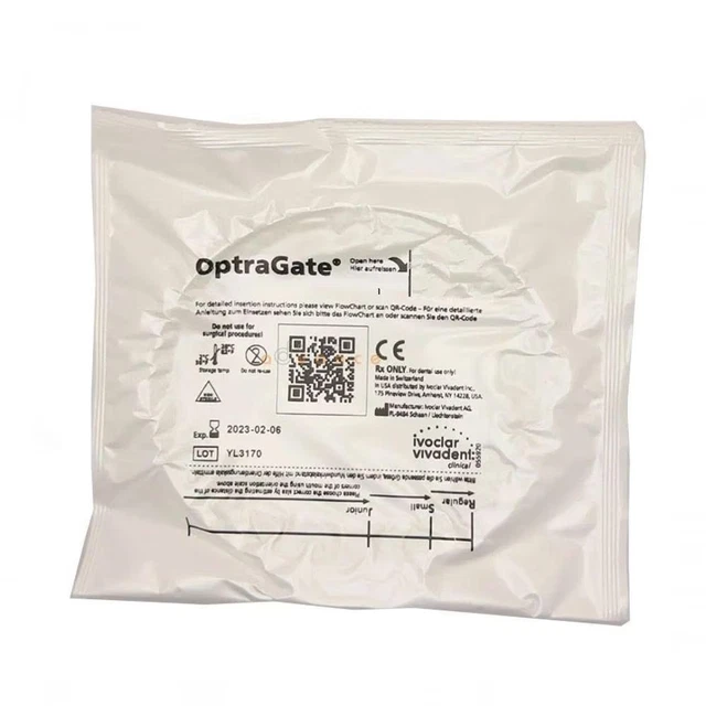 IVOCLAR VIVADENT OPTRAGATE Dental Soft Lip & Cheek Retractor Loose 10pc ...