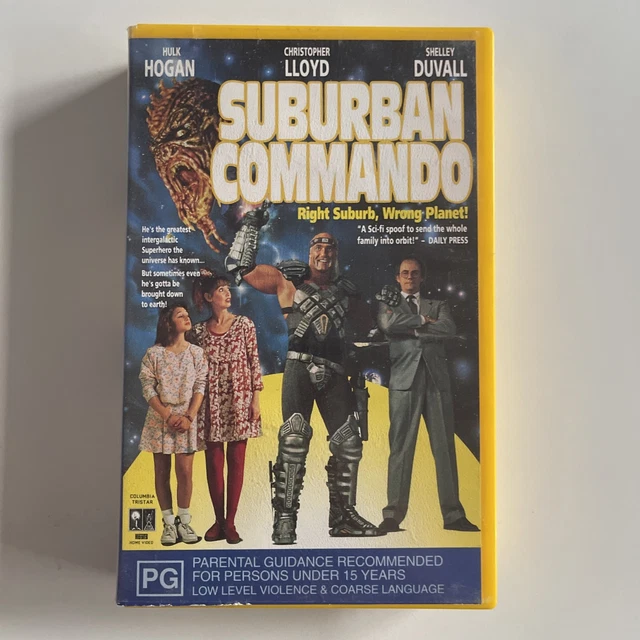 SUBURBAN COMMANDO (VHS, 1992) Big Box Hulk Hogan Video £36.38 - PicClick UK