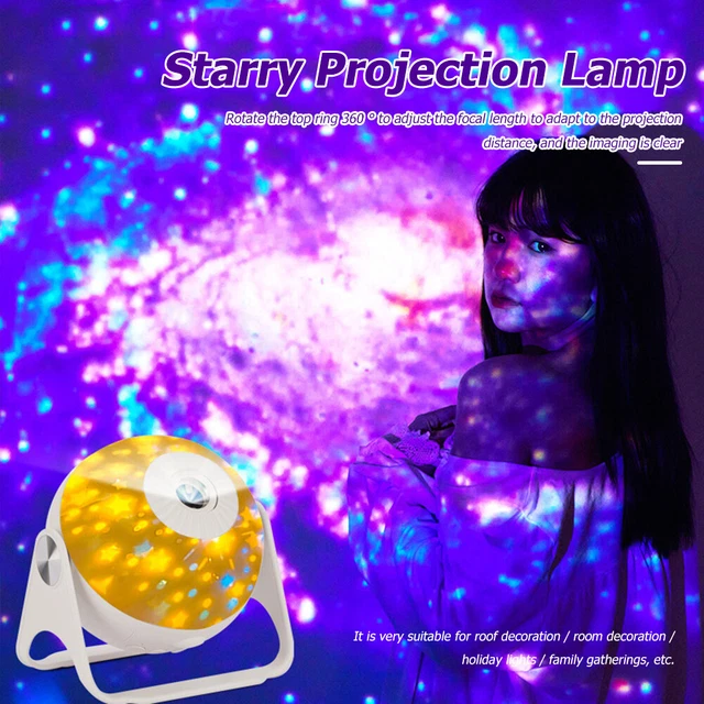 360 DEGREE ROTATING Planetarium Star LED Projector Ceiling Galaxy Night ...