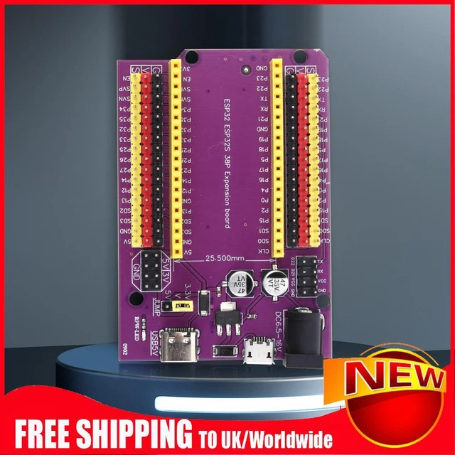 Esp32 Module Usb 38pin Type Cmicro Nodemcu 32s Lua Gpio Expansion