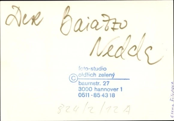 FOTO OPERNSÄNGERIN ELENA Filipova, Autogramm - 11507501 EUR 10,50 ...