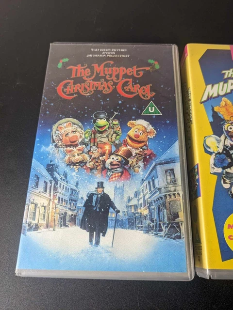 THE MUPPETS CHRISTMAS Carol & The Great Muppet Caper - VHS Tape £5.00 ...