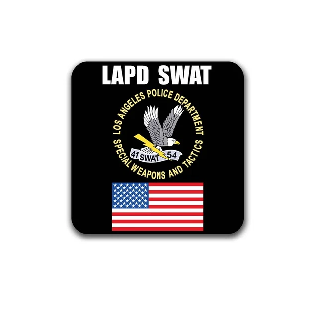 AUTOCOLLANT LAPD SWAT Sticker Los Angeles Police Department Special ...