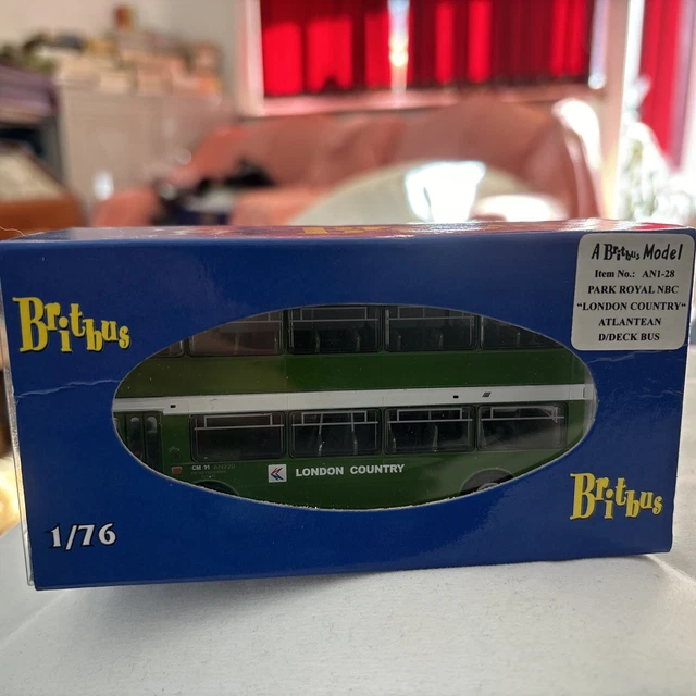 BRITBUS LONDON COUNTRY Nbc Leyland Atlantean An68 Bus Model An1-28 1:76 ...