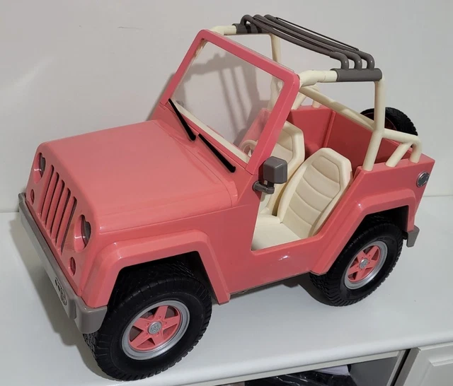 OUR GENERATION JEEP Off Roader 4x4 46cm Doll Vehicle with Electronics ...