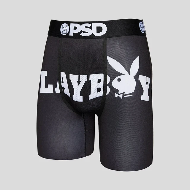 PSD UNDERWEAR PLAYBOY Logo Boxer Briefs Mens Underwear Rabbit Bunny EUR ...
