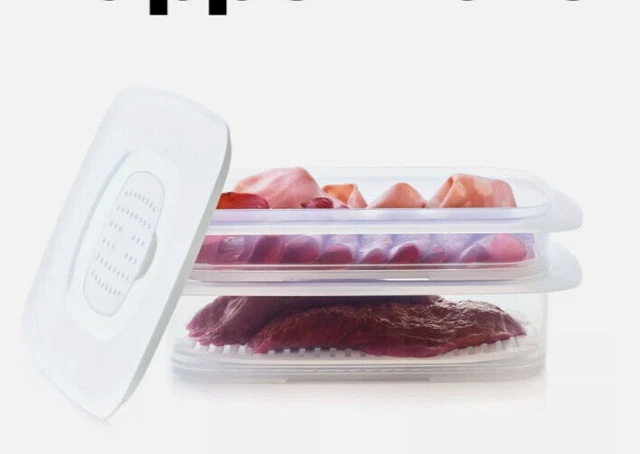 TUPPERWARE COOL N Fresh Set ( 4 ) NEU Cool'N Fresh Wurstbehälter ...