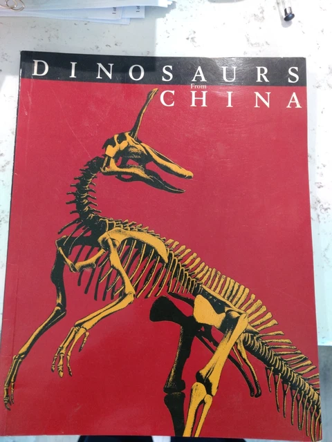 DINOSAURS FROM CHINA By Eric McClellan, Ron Miller 1982 National Museum ...