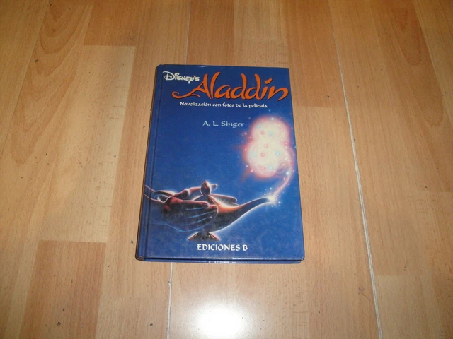ALADDIN DE WALT Disney Libro Primera Edicion Del Año 1993 + Fotos A ...