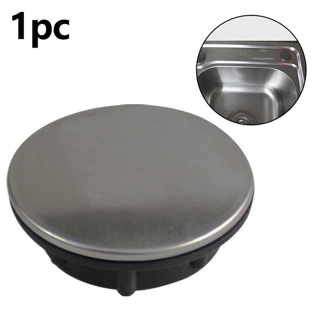 STAINLESS STEEL KITCHEN Sink Faucet Hole Plug Plug Water Basin Cover ...