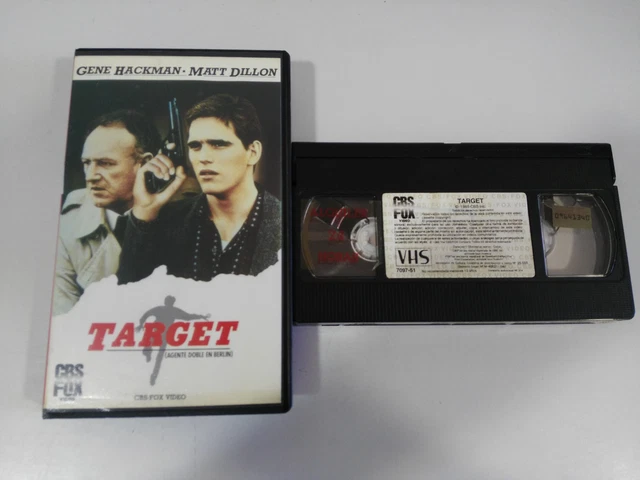 TARGET GENE HACKMAN Matt Dillon VHS Tape Collectors Spanish £25.07 ...