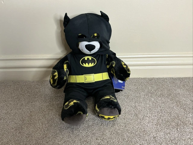 BUILD A BEAR Batman With Costume And Head Covering, Tags Still In Tact ...