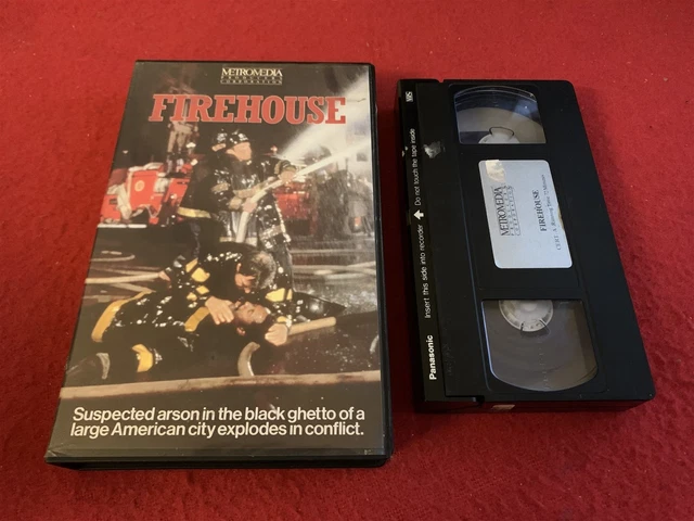FIREHOUSE RARE PRE-CERT Big Box Ex-Rental Vhs Video Tested Free Postage ...