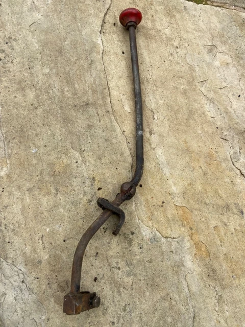 LAND ROVER SERIES Transfer box high low gear lever used - cranked £27. ...