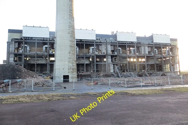 PHOTO 6X4 DEMOLITION, Cockenzie power station Cockenzie and Port Seton ...