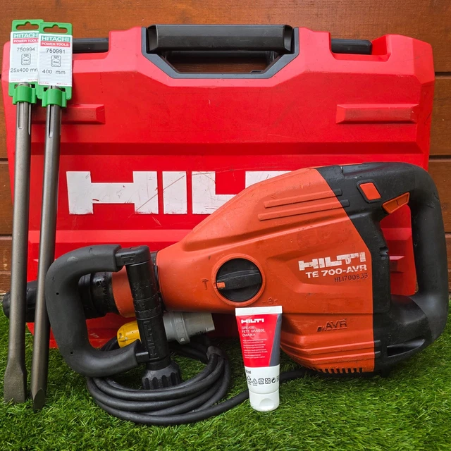 HILTI TE 700-AVR 110v SDS MAX INDUSTRIAL DEMOLITION BREAKER SERVICED £ ...