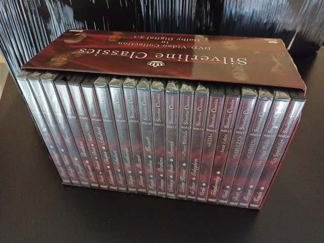 SILVERLINE CLASSICS DVD-VIDEO Collection 20 Films # Classique Musique ...