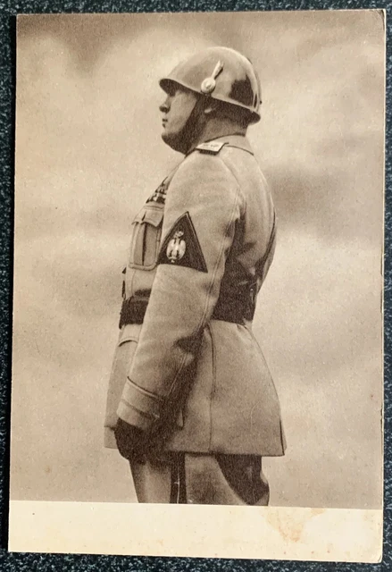 ITALY FASCIST PROPAGANDA Postcard BENITO MUSSOLINI Lot#9 EUR 21,74 ...