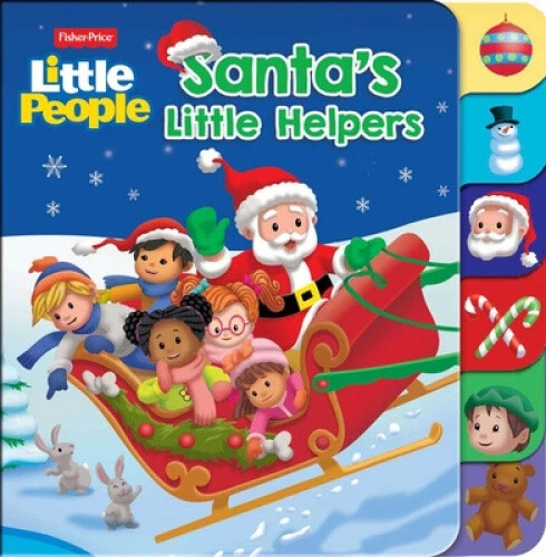 FISHER PRICE LITTLE People: Santa's Little Helpers (Board Books with ...