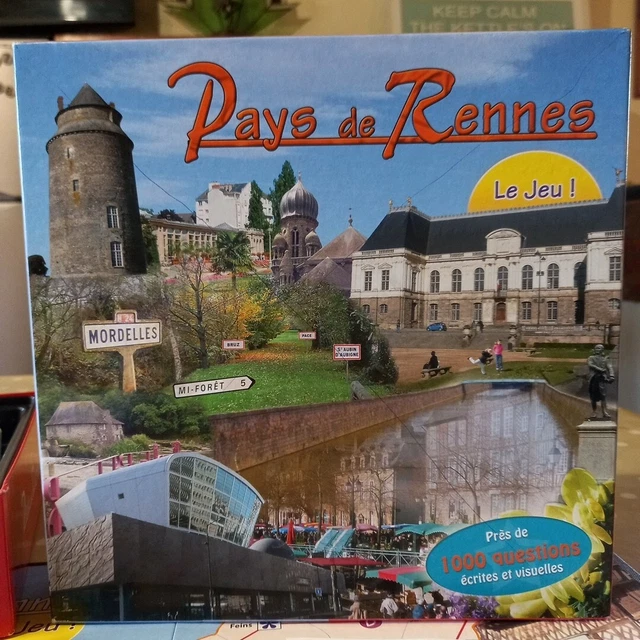 PAYS DE RENNES 1000 Questions Le Jeu Jeux De Societe 7 a 97 Ans 2 ...