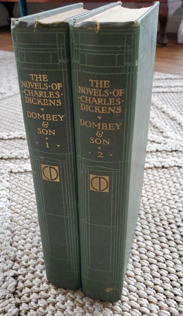 DOMBEY AND SON By Charles Dickens 2 Vols Circa 1900 $55.00 - PicClick AU