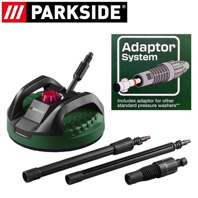 PARKSIDE PATIO SURFACE Cleaner Attachment + adaptor For Standard ...