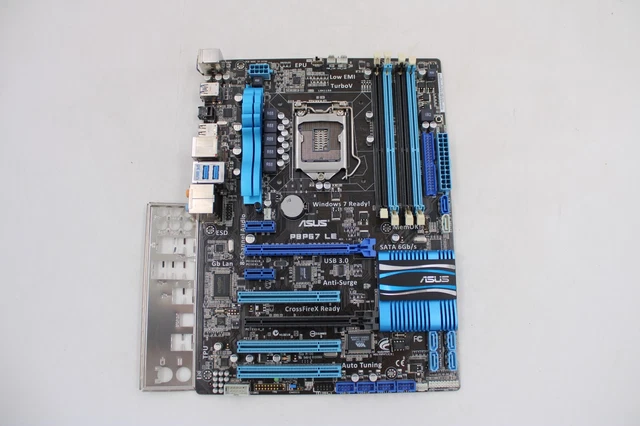 ASUS P8P67 LE Intel P67 LGA 1155 ATX DDR3 Desktop Motherboard With I/O ...