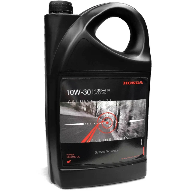 GENUINE HONDA MOTORCYCLE Engine Oil 10W/30 4 Litre Semi Synthetic 08232 ...