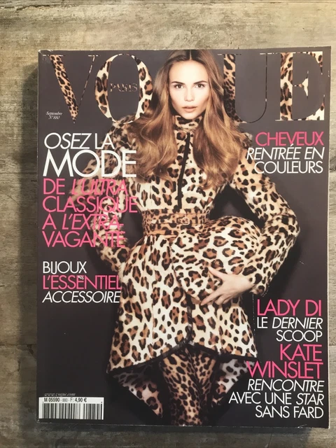 MAGAZINE VOGUE PARIS #880 - Sept2007- Natasha POLY-LADY DI-Kate WINSLET ...