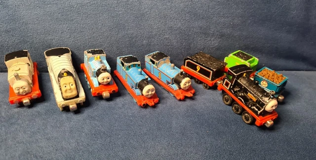THOMAS THE TANK engine die cast bundle some rare trains played with ...
