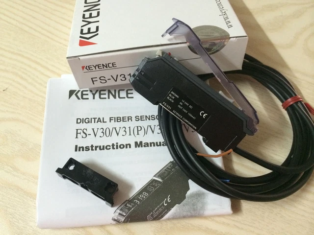 KEYENCE FS-V31P SENSOR Amplifier FSV31P Fiber Optic Sensor New In Box # ...
