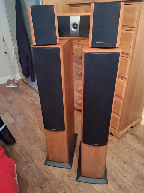 PIONEER HOME SOUND Speaker System Amp / Cd Turntable Kenwood Stack Cd ...