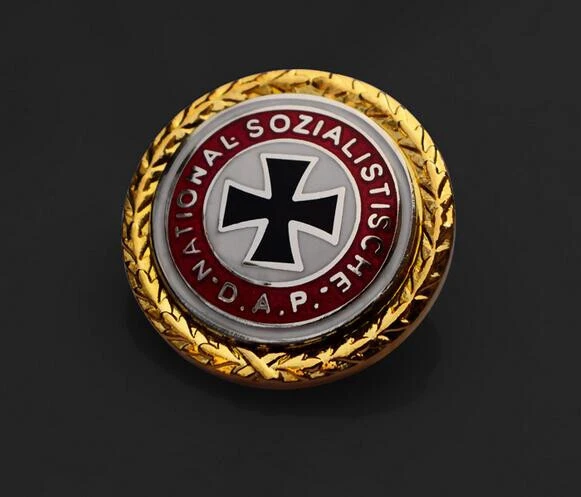 WW2 GERMAN IRON Cross Hat Pin Badge Insignia National Germany Cap ...