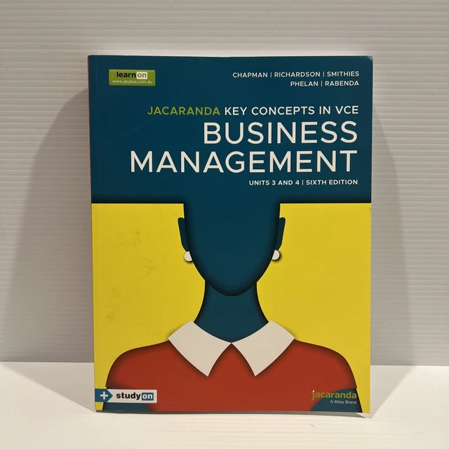 JACARANDA KEY CONCEPTS in VCE Business Management Units 3&4 6e learnON ...
