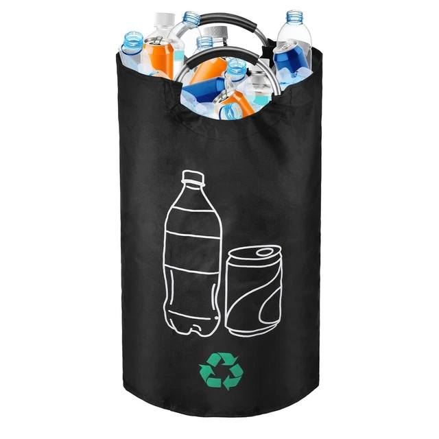 RECYCLING WASTE BIN Reusable Recycle Bin 82L Deposit Bottle Collection ...