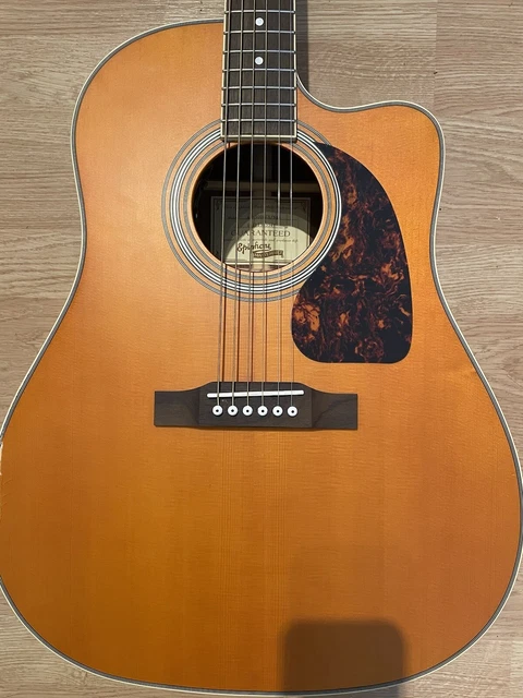 EPIPHONE MASTERBILT AJ500RCE Electro Acoustic - Natural - Hard Case £ ...