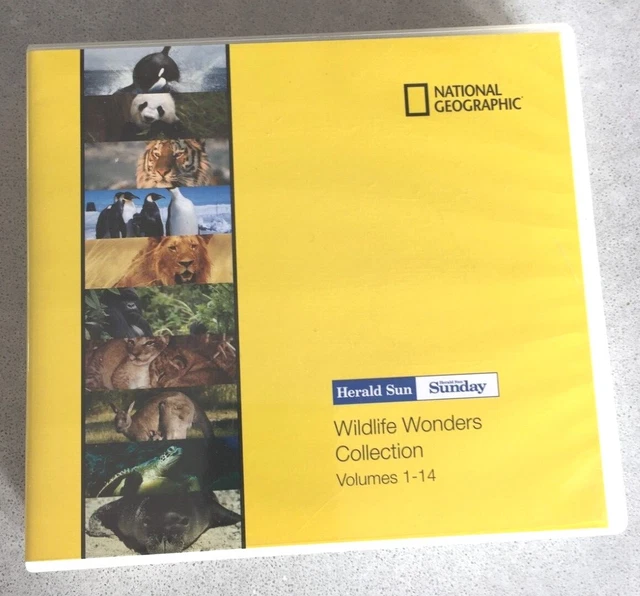 NATIONAL GEOGRAPHIC: WILDLIFE Wonders Collection (14 Disc DVD Set) R4 ...