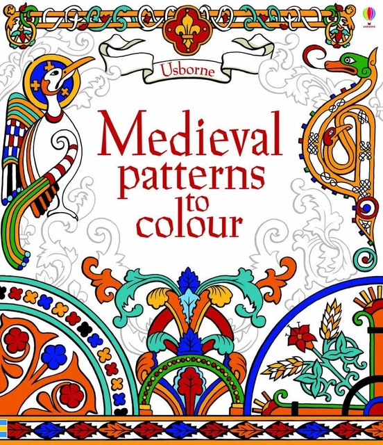 MEDIEVAL PATTERNS TO Colour by Struan Reid Book The Cheap Fast Free ...