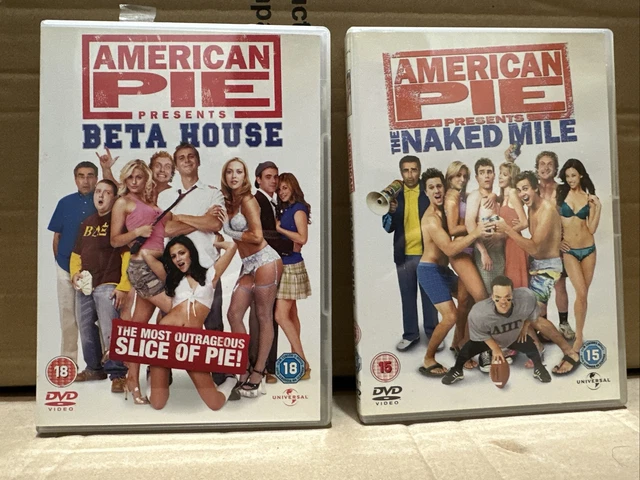 AMERICAN PIE PRESENTS Beta House + American Pie Presents The Naked Mile DVD EUR 5,90 - PicClick IT