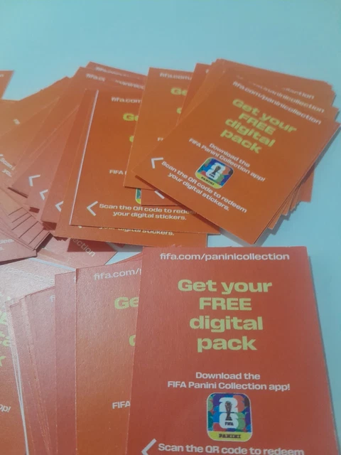 PANINI FIFA WORLD Cup 2026 Digital Codes X80 £1.17 - PicClick UK