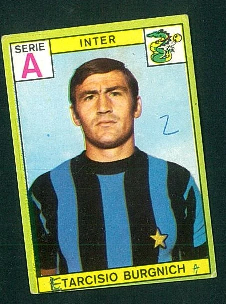 FIGURINA CALCIATORI PANINI 1968-69! Burgnich (Inter)! Ottima!! EUR 1,50 ...
