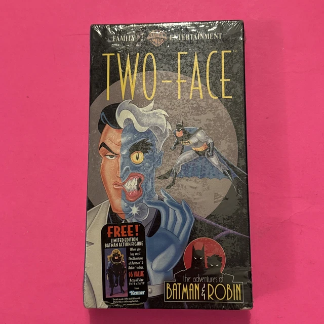 THE ADVENTURES OF Batman & Robin Two-Face (VHS, 1995) - New Sealed £28. ...