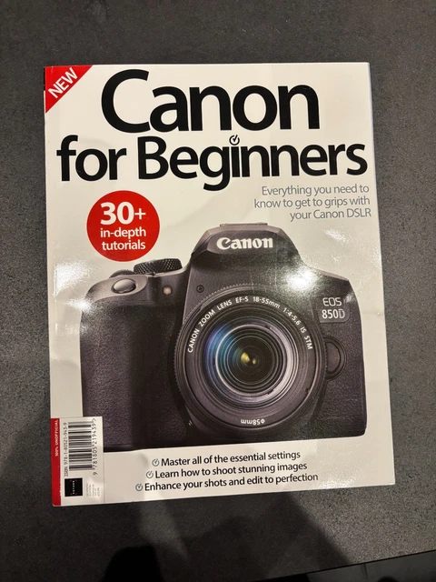 CANON FOR BEGINNERS magazine (Great Condition) £10.78 - PicClick UK