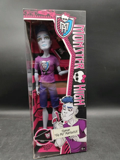 MONSTER HIGH SLO MO Sloman Mortavitch Boy Doll SON OF ZOMBIE Ghoul ...